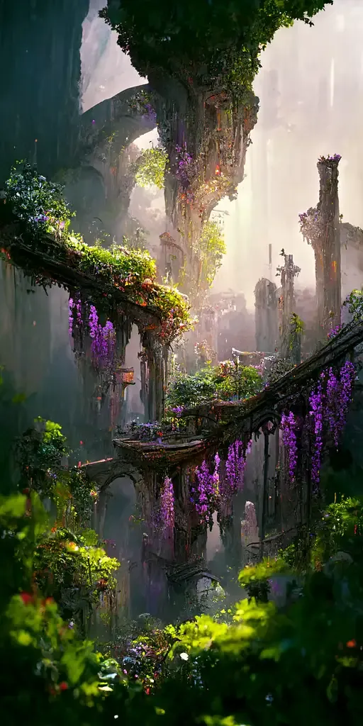 Garden Of Eden Vivid Colorful Midjourney garden-of-eden-vivid-colorful-midjourney
