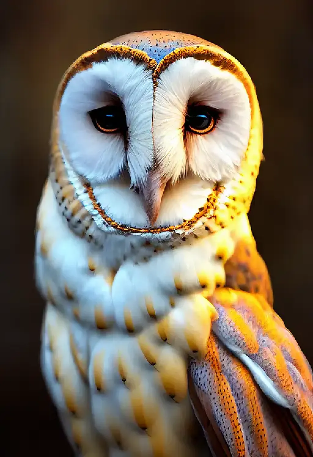 stunning barn owl, cinematic l【Midjourney中国】