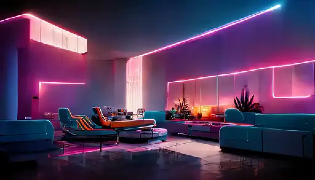 a realistic synthwave designed【Midjourney中国】