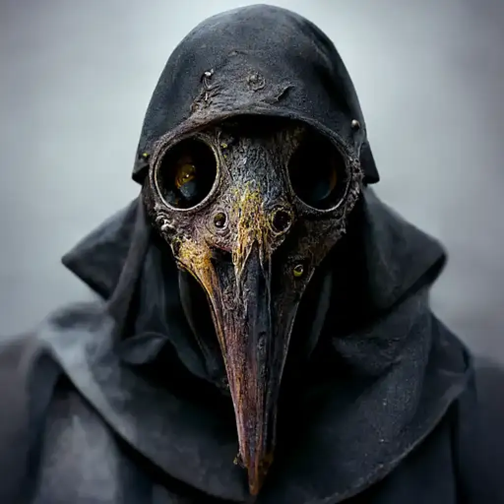 Mutated Plague Doctor 8k Hyper【Midjourney中国】