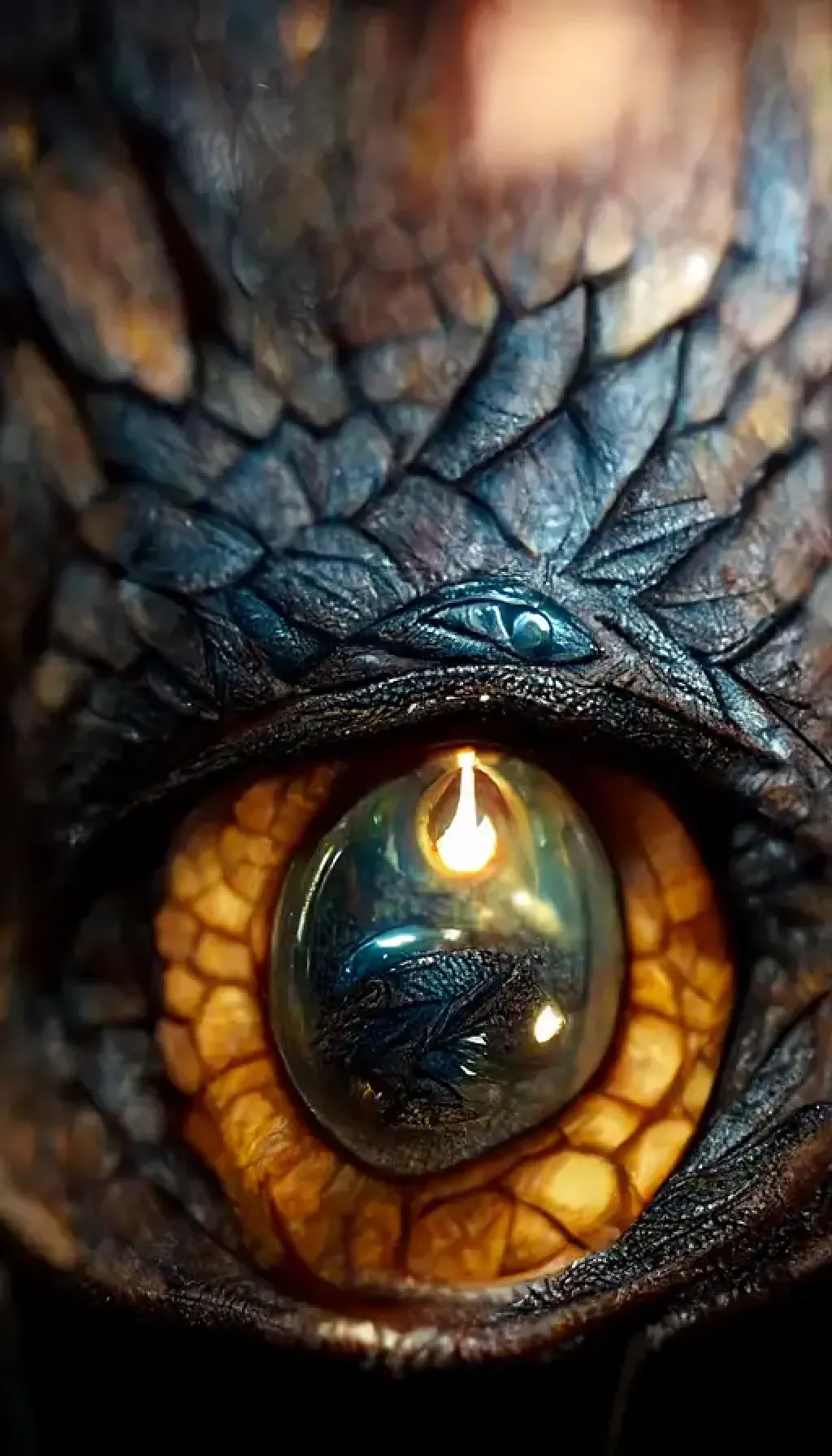 hyper realistic dragons eye -【Midjourney中国】