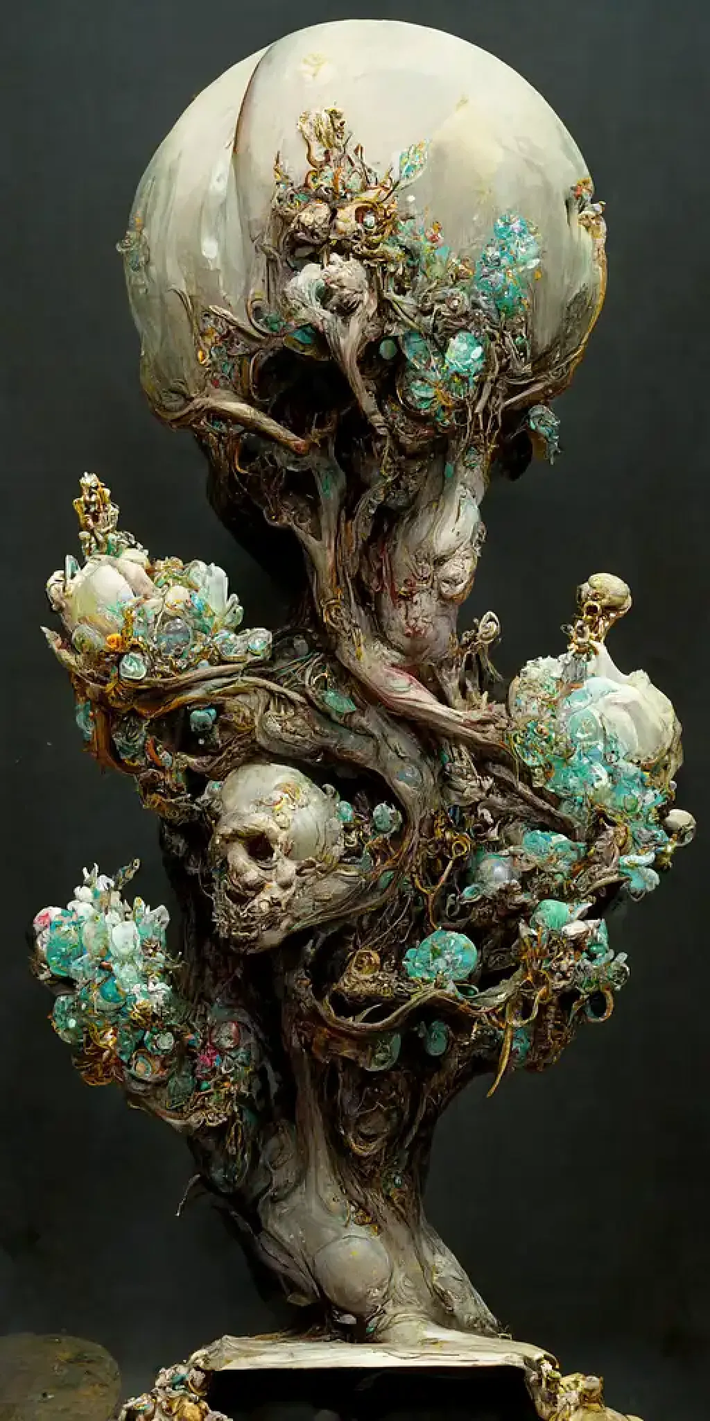 ornate beautiful bonzai tree c【Midjourney中国】