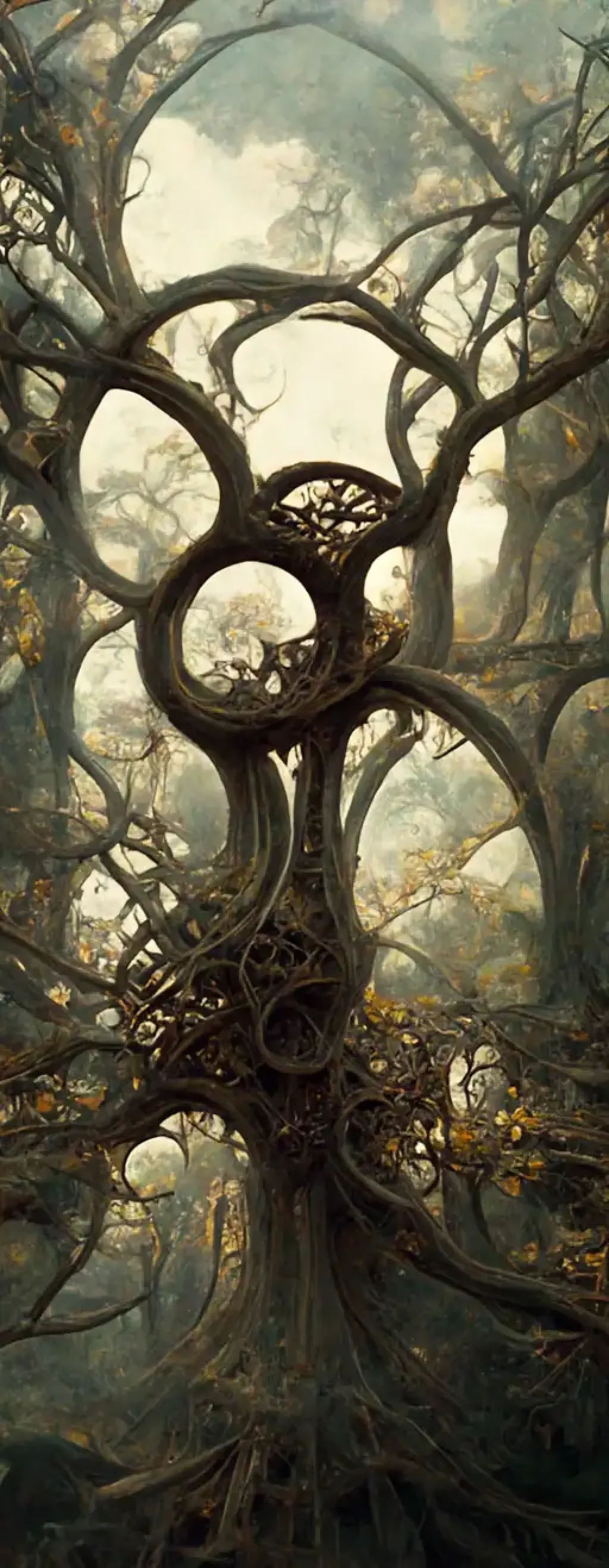 universal tree of plantery lif【Midjourney中国】