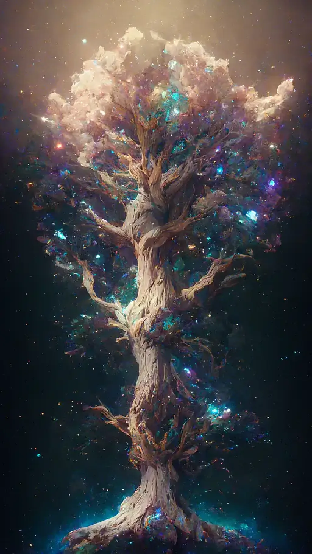 the universe tree, 8k resoluti【Midjourney中国】