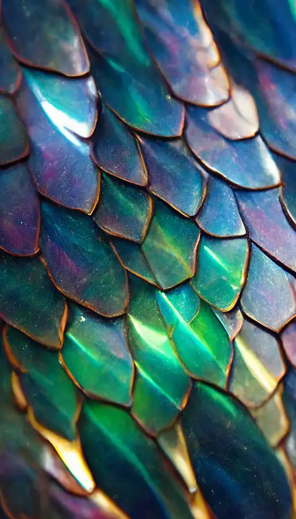 iridescent dragon scales patte【Midjourney中国】