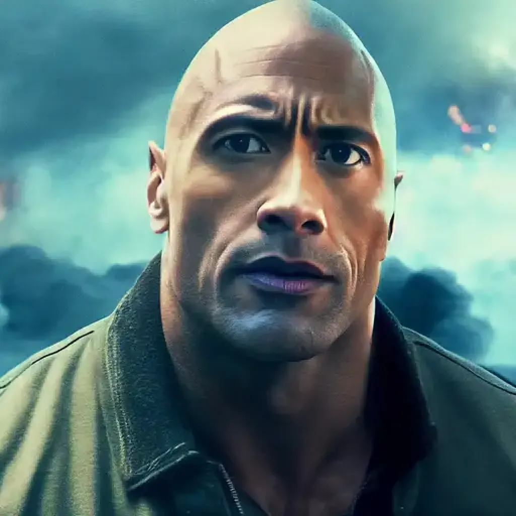 the new Dwayne "The Rock&【Midjourney中国】